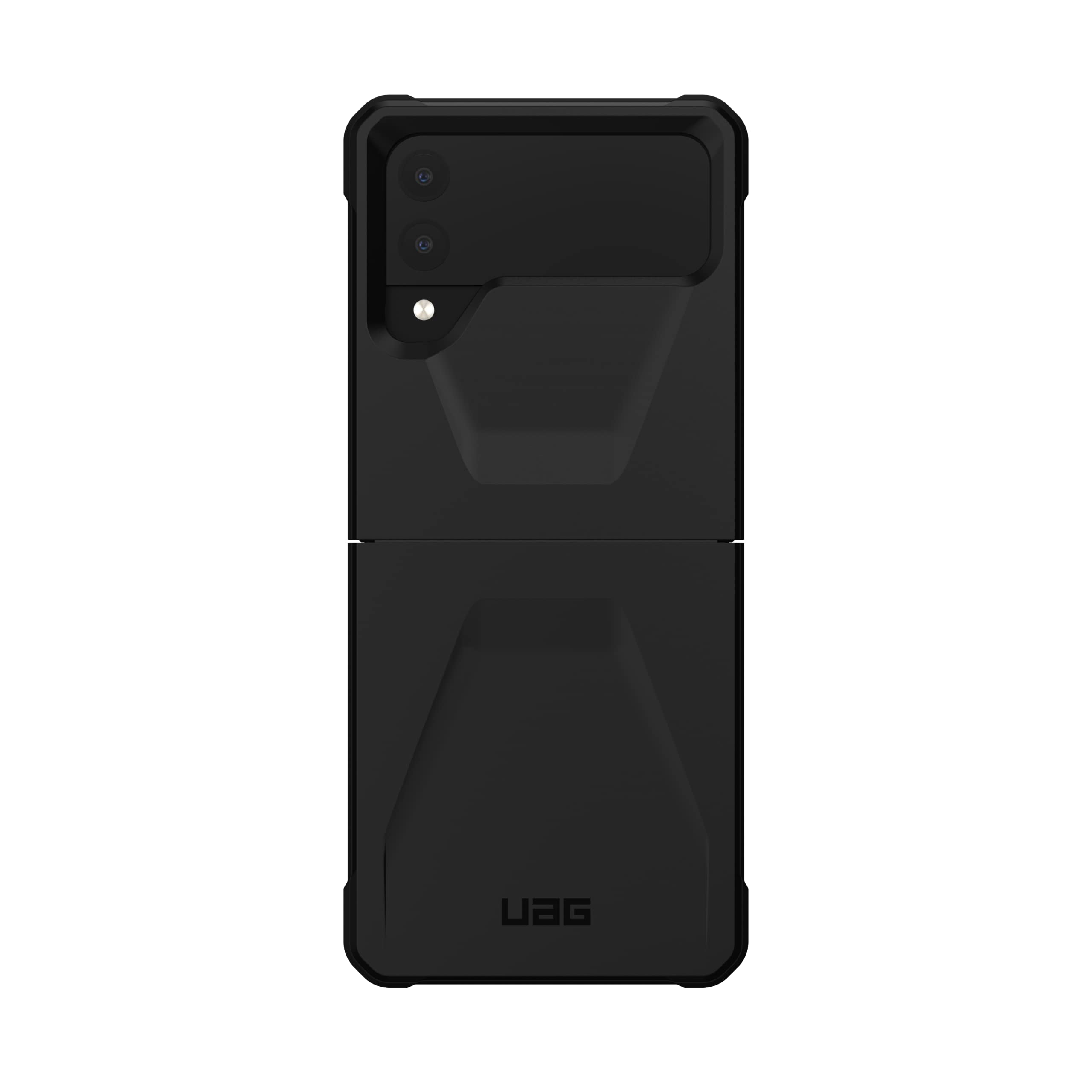 URBAN ARMOR GEAR UAG Designed for Samsung Galaxy Z Flip 4 Case 2022 Black Civilian Sleek Ultra-Thin Shock-Absorbent Protective Cover