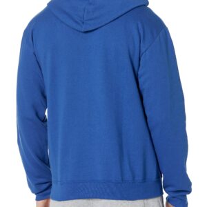 Fruit of the Loom Men's Eversoft Fleece Hoodies (Regular & Big Man), Pullover - Mellow Blue, X-Large