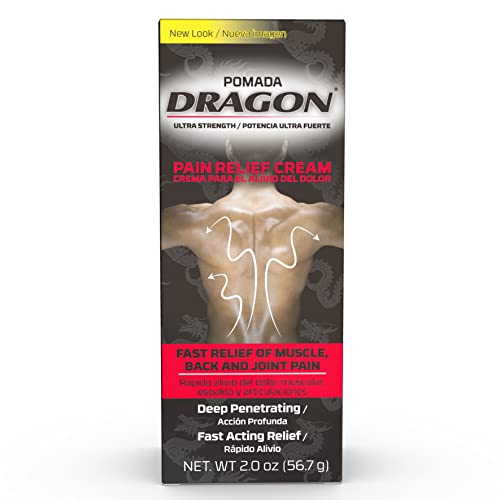 Dragon - Ultra Strength Pain Relief Cream for Muscle, Back and Joint Pain Cream, 2 Ounce (Pack of 3)