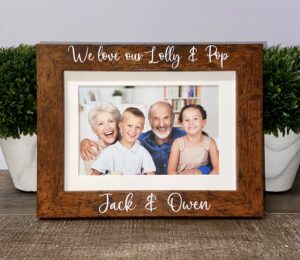 lolly and pop picture frame, lolly gift, lolly birthday gift personalized picture frame, pop gift