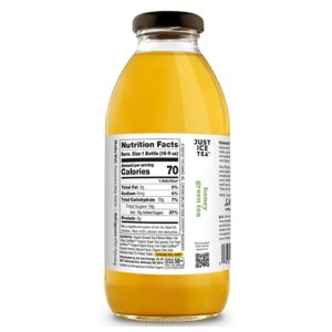 Just Ice Tea Organic Honey Green Tea, 16 FZ