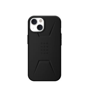 URBAN ARMOR GEAR UAG Designed for iPhone 14 Case Black 6.1" Civilian Built-in Magnet Compatible with MagSafe Charging Sleek Ultra Thin Slim Dropproof Shockproof Protective Cover