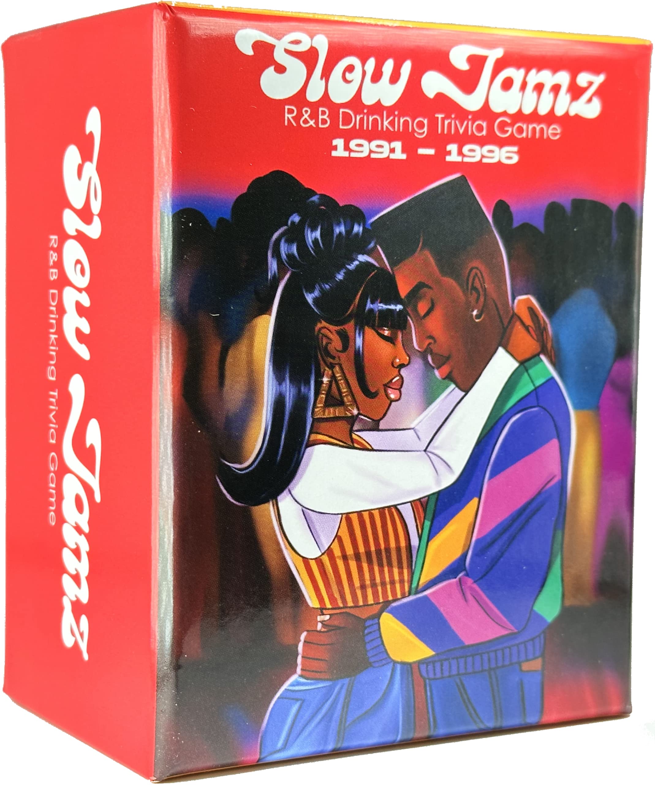 Slow Jamz 90s R&b Music Trivia Drinking Card Game Adult Games for Game Night | Adult Drinking Games by Lewisrenee | Rnb Black Card Games for Adults Urban Trivia for Bachelorette Bachelor Party Games