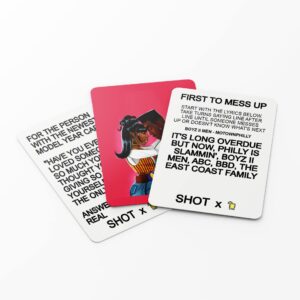 Slow Jamz 90s R&b Music Trivia Drinking Card Game Adult Games for Game Night | Adult Drinking Games by Lewisrenee | Rnb Black Card Games for Adults Urban Trivia for Bachelorette Bachelor Party Games