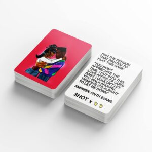 Slow Jamz 90s R&b Music Trivia Drinking Card Game Adult Games for Game Night | Adult Drinking Games by Lewisrenee | Rnb Black Card Games for Adults Urban Trivia for Bachelorette Bachelor Party Games