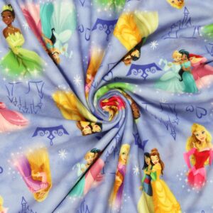 Disney Princess Toddler Girls Granny Gown Nightgown (4T, Purple)