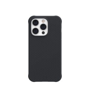 URBAN ARMOR GEAR [U] by UAG Designed for iPhone 14 Pro Case Black 6.1" Dot Built-in Magnet Compatible with MagSafe Charging Slim Lightweight Dropproof Silicone Protective Cover