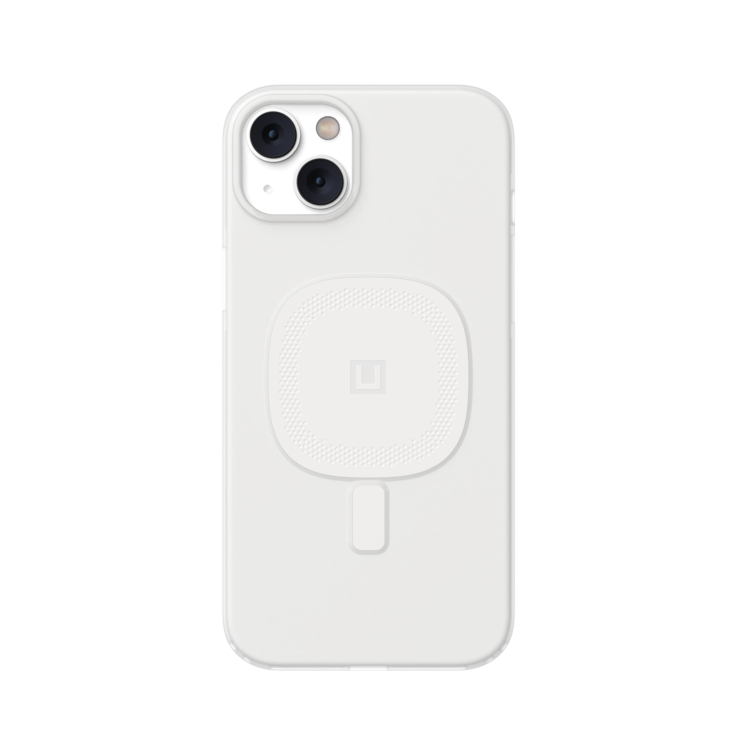 URBAN ARMOR GEAR [U] by UAG Designed for iPhone 14 Plus Case White Marshmallow 6.7" Lucent 2.0 Built-in Magnet Compatible with MagSafe Charging Slim Lightweight Opaque Protective Cover