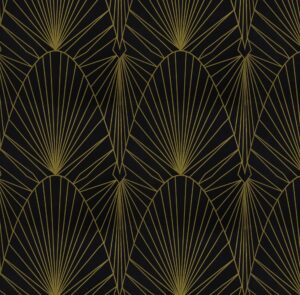 yasinet peel and stick wallpaper black and gold wallpaper for bathroom removable black contact paper black geometric self adhesive wallpaper decorative for wall cabinet 17.3”x118.7”