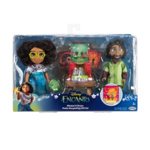 Disney Encanto Mirabel & Bruno Petite Dolls Storytelling Gift Set - Each Doll Stands 6 Inches Tall