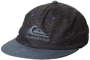 quiksilver men's fairfaxed snapback hat, tarmac, one size