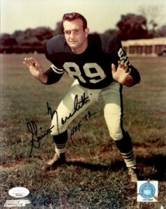 gino marchetti baltimore colts hof signed/autographed 8x10 photo jsa 161685 - autographed nfl photos