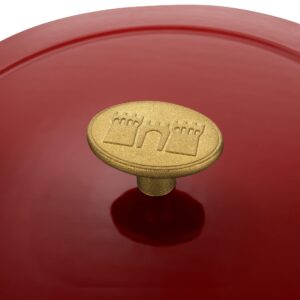 BALLARINI Bellamonte Cast Iron 6-qt Round Dutch Oven - Pomodoro Red