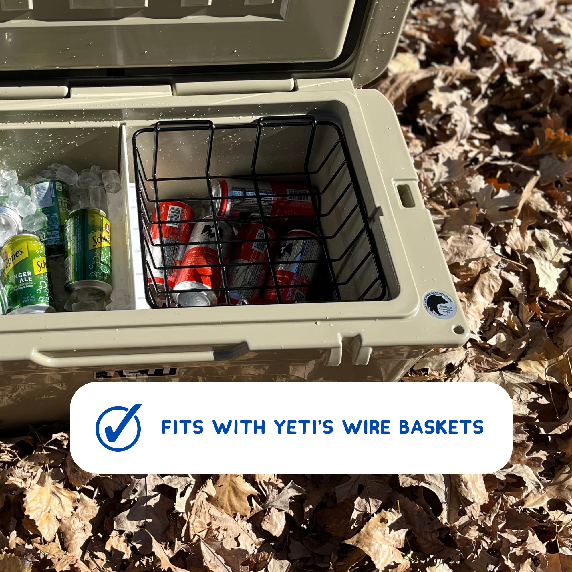 Above Sea Level Ice Pack Divider for YETI 65 - Cooler Divider - YETI Tundra 65 Accessories - YETI Tundra Accessories - YETI Cooler Accessories - YETI Accessories