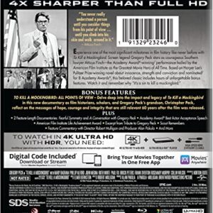 To Kill a Mockingbird 60th Anniversary (4K UHD + Blu-ray + Digital)