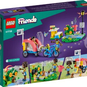 LEGO Friends Dog Rescue Bike Building Set, Pretend Play Animal Toy Playset for Pet-Loving Kids, Girls and Boys Ages 6 and Up with Puppy Toy Pet Figure and 2 Mini-Dolls, 41738