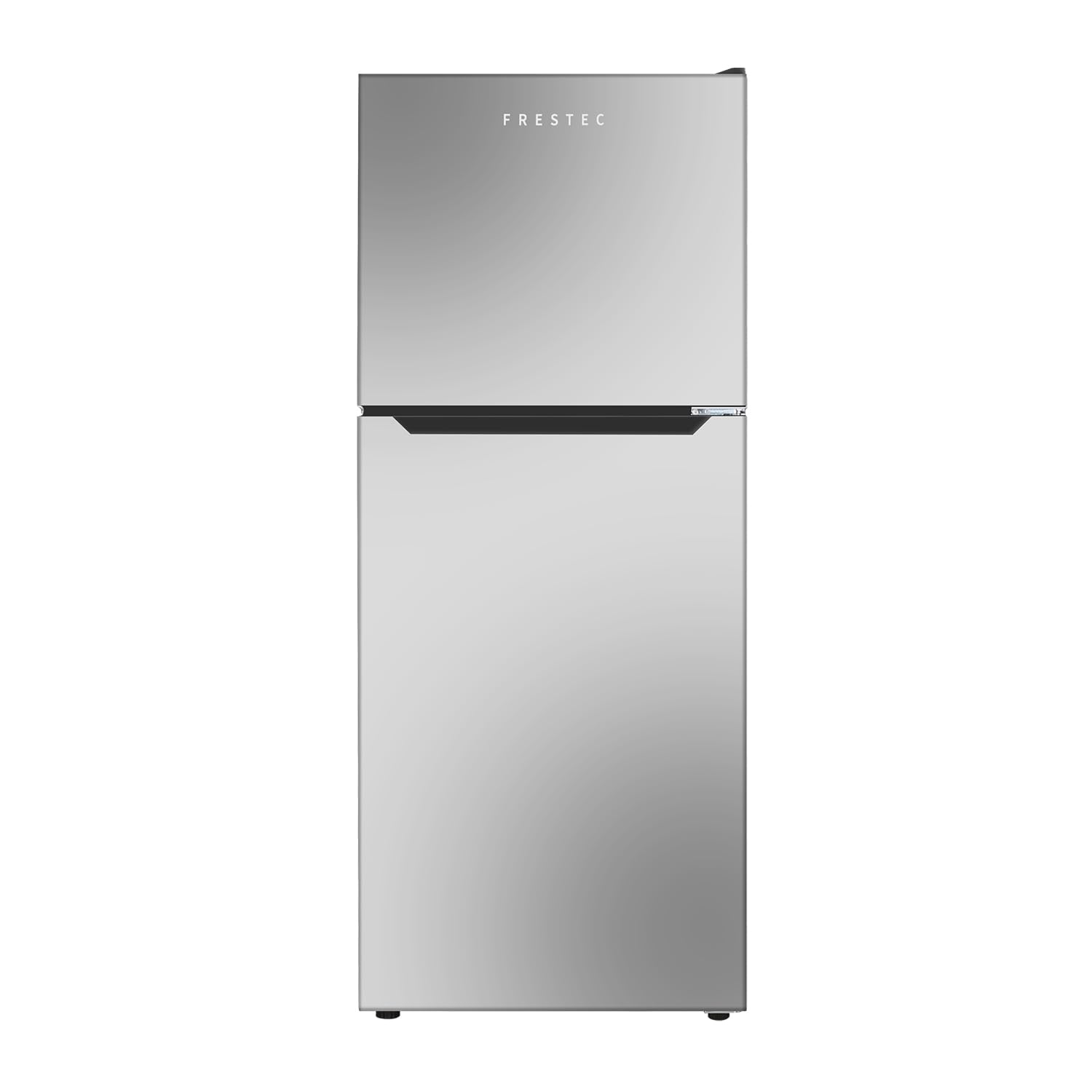 Frestec 14.6 CU' Refrigerator with Freezer, Apartment Size Refrigerator Top Freezer, 2 Door Fridge with Adjustable Thermostat Control, Freestanding, Door Swing, Stainless Steel (FR 1462 SL)