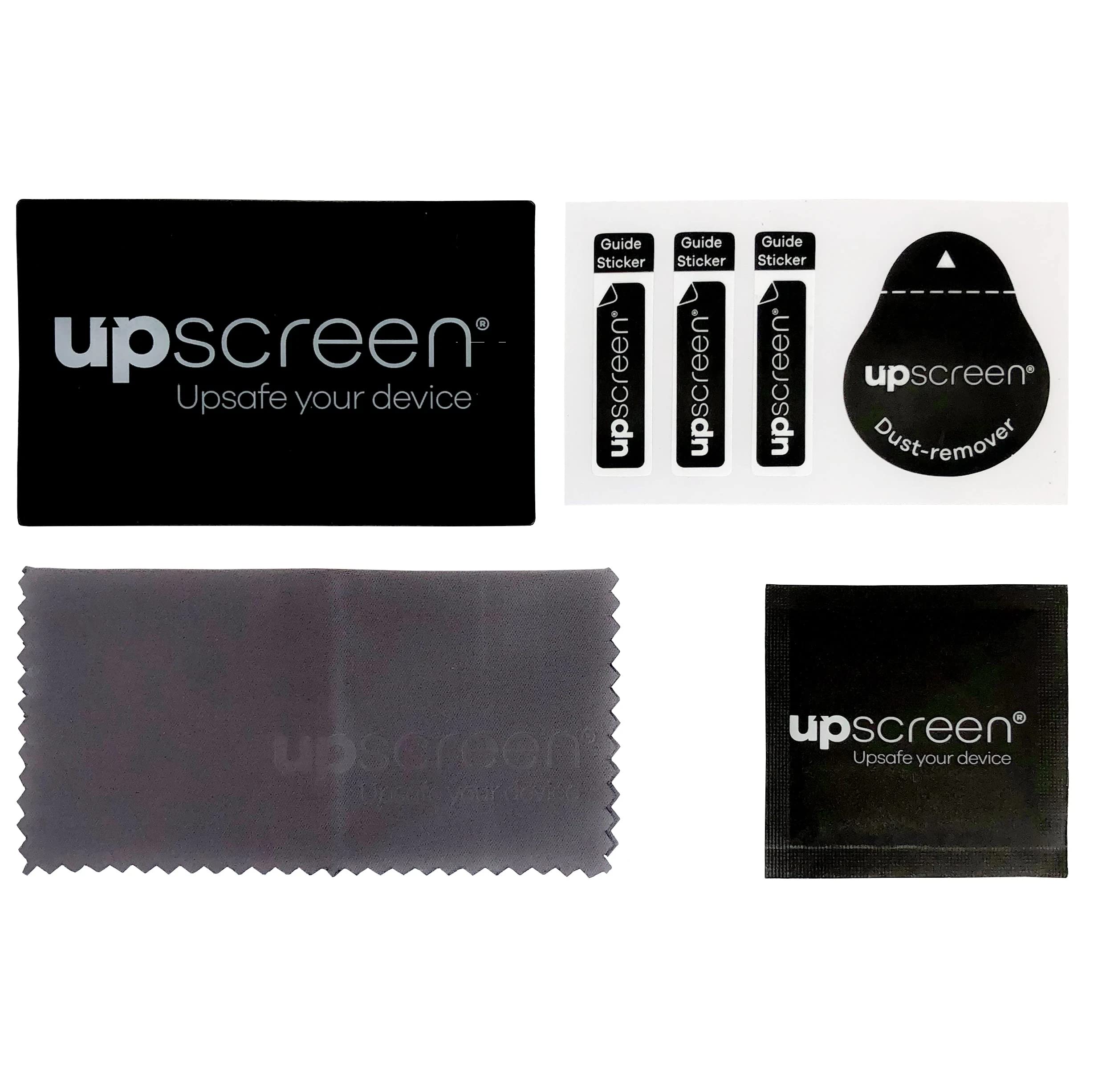 upscreen Matte Screen Protector Glass Film compatible with Microsoft Surface Duo 2 (Outer display) - Anti-Glare, Anti-Fingerprint, 9H Glass Protection