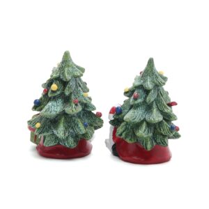 Hodao 2 PCS Christmas Tree Gnomes Decorations Xmas Gnomes Figurines Christmas Decor Handmade Elf Scandinavian Tomte Gnomes Figurines for Xmas Decor Gift - Christmas Party Home Gnomes Decorations