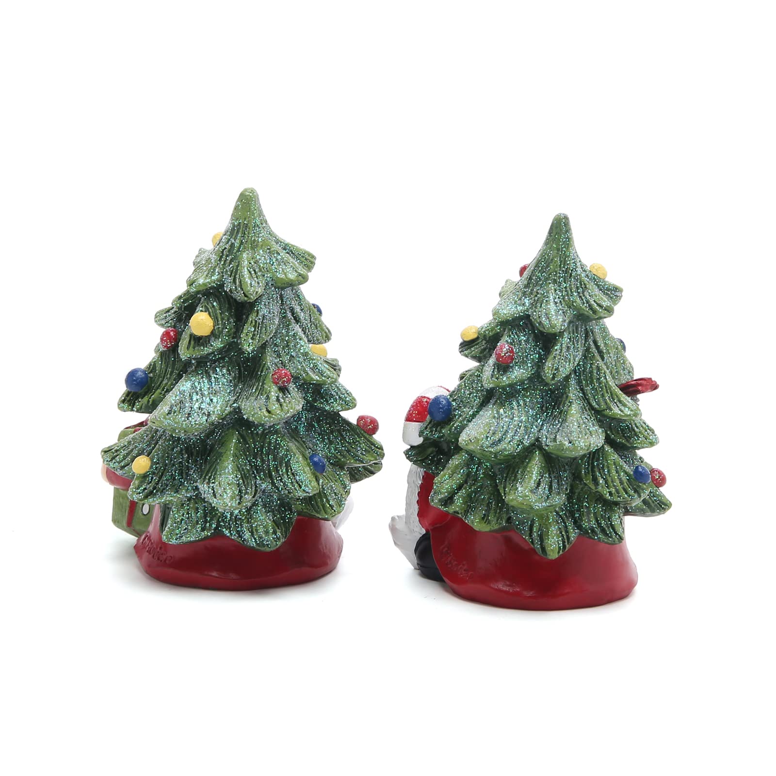 Hodao 2 PCS Christmas Tree Gnomes Decorations Xmas Gnomes Figurines Christmas Decor Handmade Elf Scandinavian Tomte Gnomes Figurines for Xmas Decor Gift - Christmas Party Home Gnomes Decorations