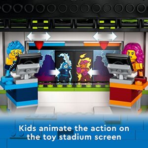 LEGO City Gaming Tournament Truck 60388, Gamer Gifts for Girls, Boys, and Kids, Esports Vehicle Toy Set for Video Game Fans, Featuring 3 Minifigures, Toy Computers and Stadium Screens, Ages 7+