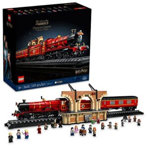 lego harry potter hogwarts express – collectors' edition, iconic replica model steam train from the films, collectible memorabilia set for adults, celebrate harry potter birthday, 76405