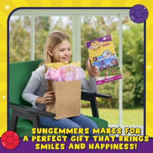 SUNGEMMERS Gem Art for Kids Crafts - Suncatcher Kit for Kids, 8 7 6 Year Old Girl Birthday Gift - Arts and Crafts for Kids Ages 4-8 8-12 6-8 Girls & Boys and Fun Craft Kit Summer Kids Activities Gift