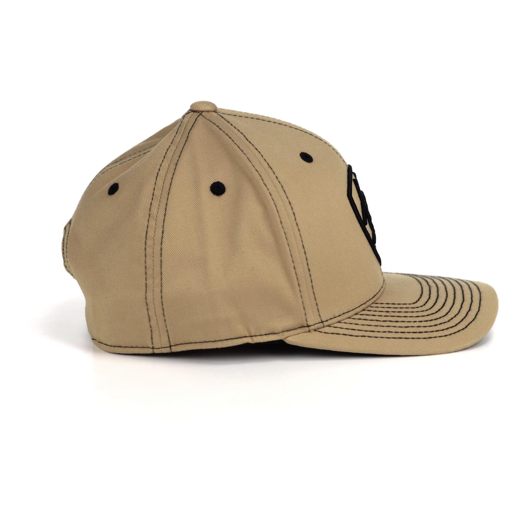 ARIAT Men's Shield Logo Flexfit 110 Cap, Structured 6-Panel Design, Snapback Closure, Tan