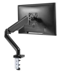 stellar mounts spring lcd monitor arm with usb and multimedia ports for: lg 27gp850-b ultragear gaming monitor 27” qhd (2560 x 1440) nano ips display, 1ms response tim, 165hz refresh rate