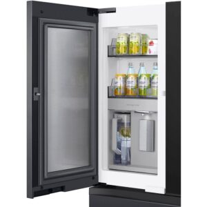 SAMSUNG RF29BB89008M 29 Cu. Ft. Bespoke Matte Black 4-Door French Door Refrigerator