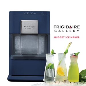 FRIGIDAIRE Gallery EFIC255 Countertop Crunchy Chewable Nugget Ice Maker, 44lbs per Day, Auto Self Cleaning, 2.0 Gen, Navy