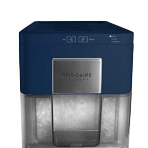 FRIGIDAIRE Gallery EFIC255 Countertop Crunchy Chewable Nugget Ice Maker, 44lbs per Day, Auto Self Cleaning, 2.0 Gen, Navy