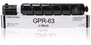 saiboya gpr-63 gpr63 black high yield toner cartridge remanufactured gpr 63 (4766c003aa) toner replacement for imagerunner advance dx 6855i 6860i 6870i printer