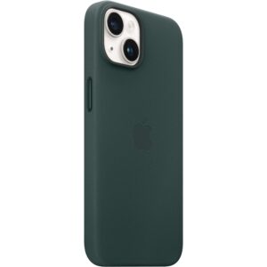 Apple iPhone 14 Leather Case with MagSafe - Forest Green