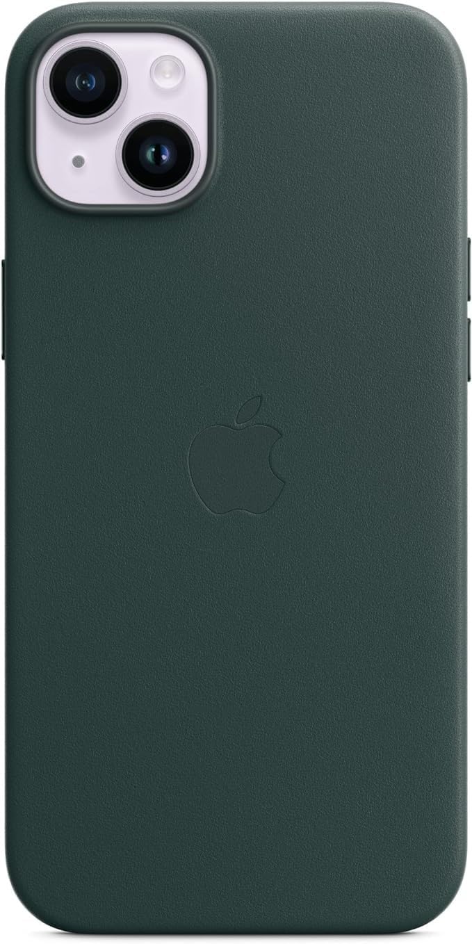 Apple iPhone 14 Plus Leather Case with MagSafe - Forest Green