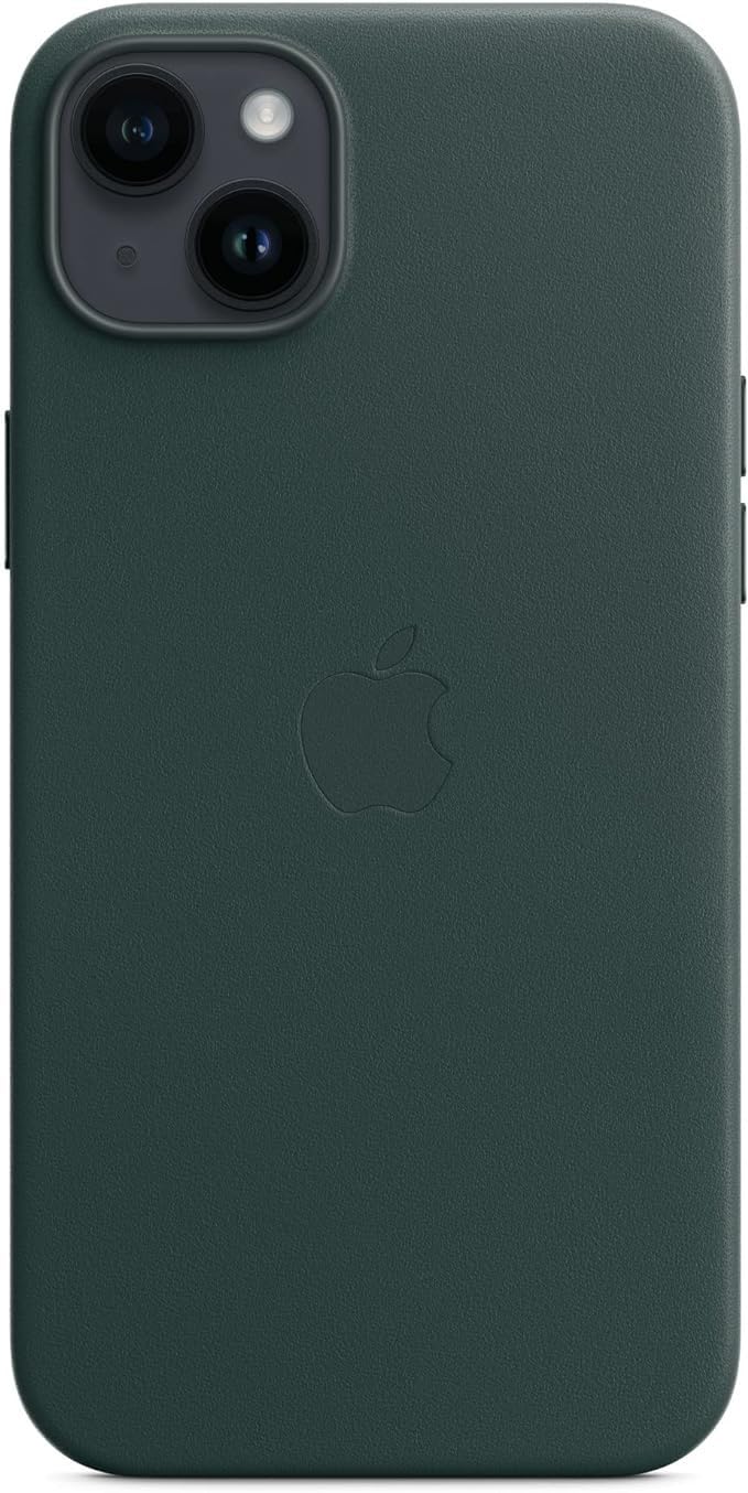 Apple iPhone 14 Plus Leather Case with MagSafe - Forest Green