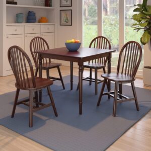 Winsome Wood Mornay Dining Set, Walnut