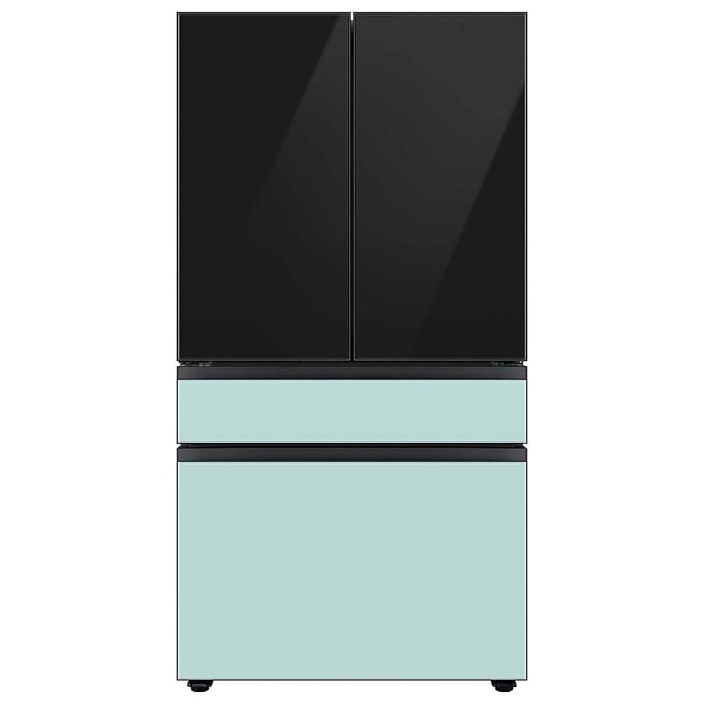 SAMSUNG RAF36DB4CM Bespoke 4-Door French Door Refrigerator Panel in Morning Blue Glass - Bottom Panel