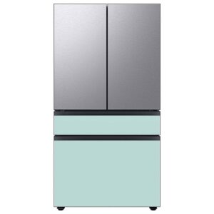 SAMSUNG RAF36DB4CM Bespoke 4-Door French Door Refrigerator Panel in Morning Blue Glass - Bottom Panel