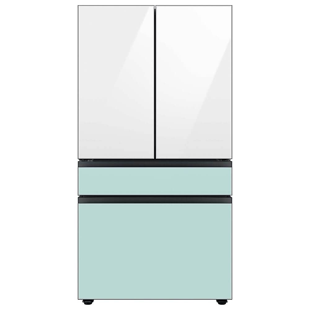 SAMSUNG RAF36DB4CM Bespoke 4-Door French Door Refrigerator Panel in Morning Blue Glass - Bottom Panel