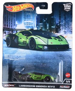 hot wheels lamborghini essenza scv12, exotic envy 5/5