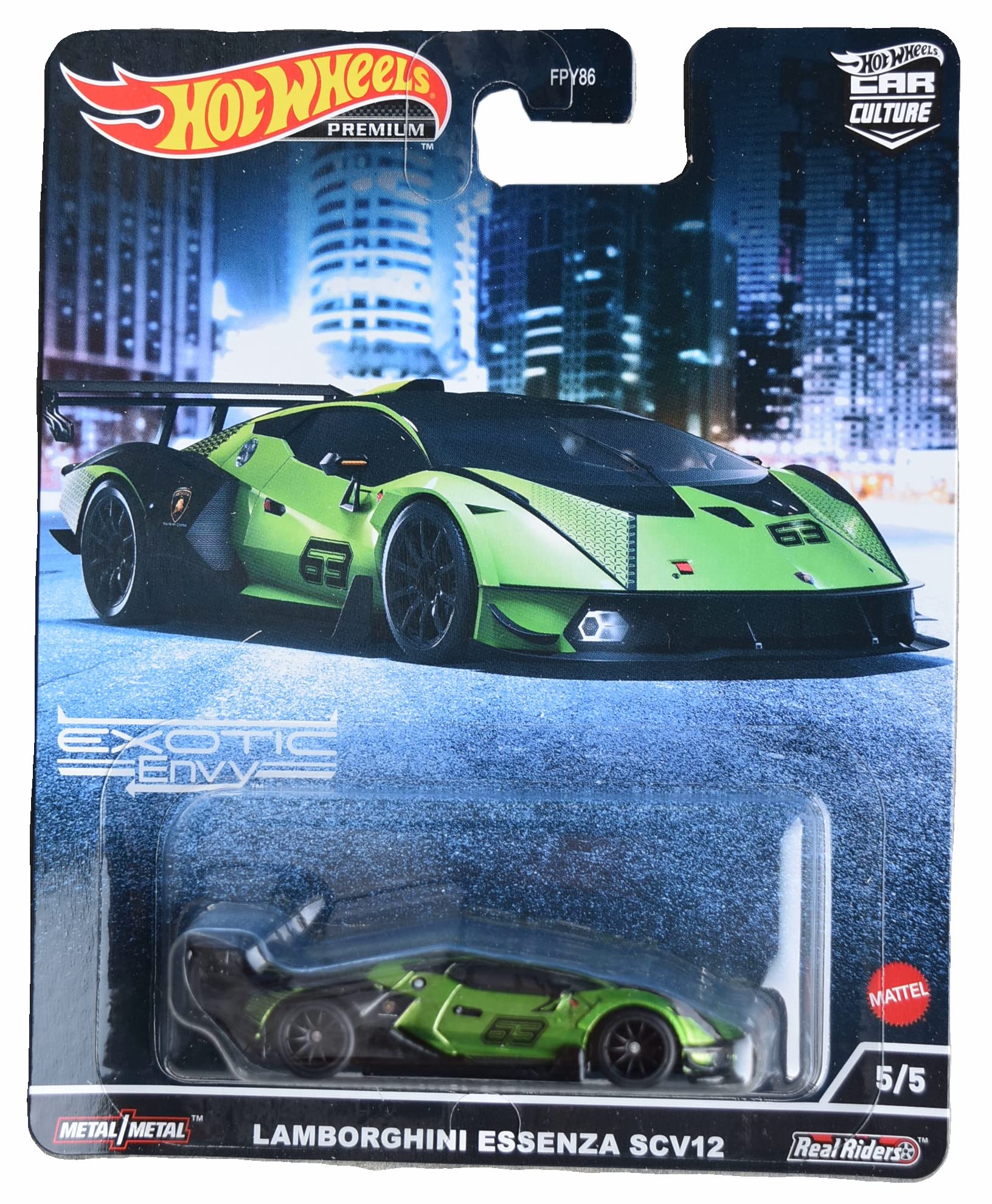 Hot Wheels Lamborghini Essenza SCV12, Exotic Envy 5/5