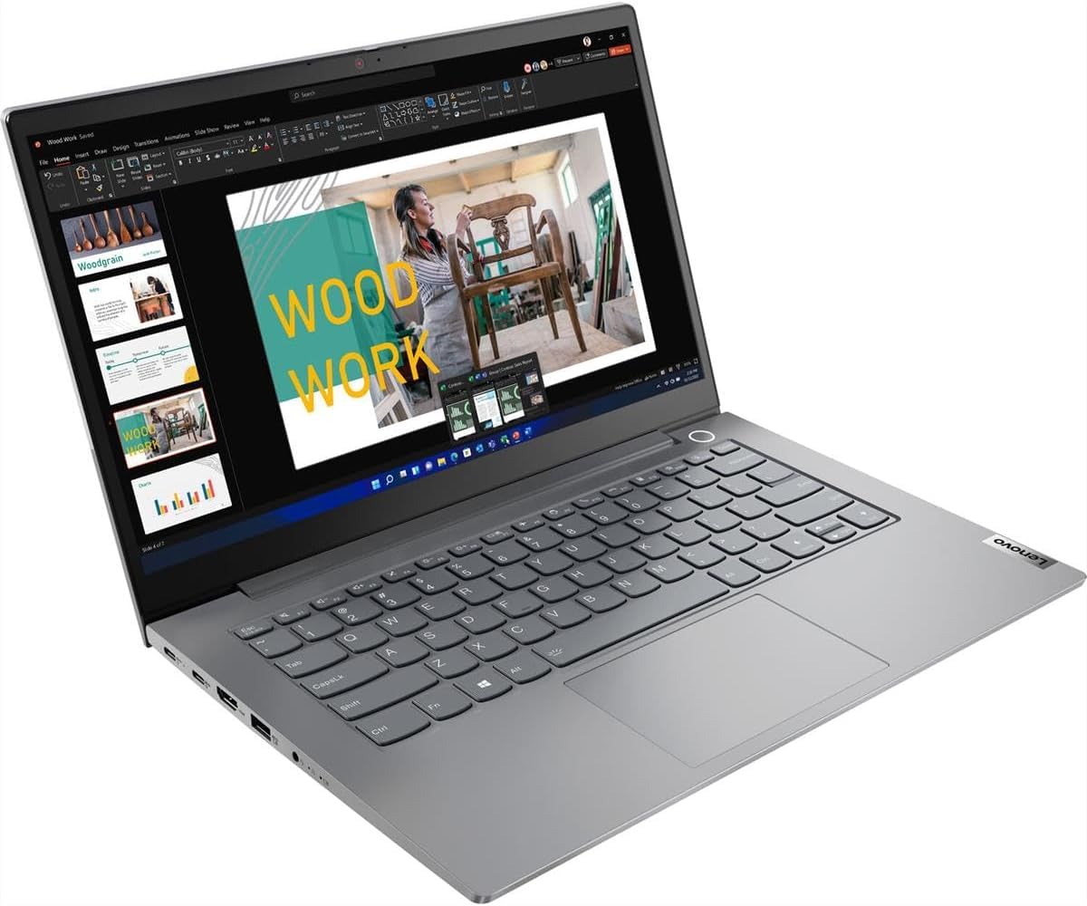 Lenovo ThinkBook 14 G4 ABA 21DK0051US 14" Notebook - Full HD - 1920 x 1080 - AMD Ryzen 7 5825U Octa-core (8 Core) 2 GHz - 16 GB Total RAM - 8 GB On-board Memory - 512 GB SSD - Mineral Gray