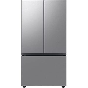 samsung rf24bb6200ql 24 cu. ft. stainless bespoke counter depth 3-door french door refrigerator