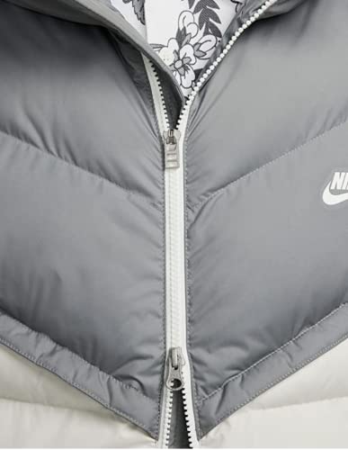 Nike Sportswear Storm-FIT Windrunner Men's PRIMALOFT Puffer Jacket,Smoke Grey/Light Bone/Sail (Medium, Smoke Grey/Light Bone/Sail)