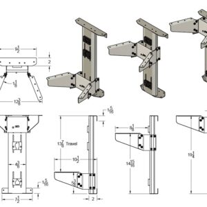 Bear Hollow Supply Touch Release Sewing Machine Air Lift, SML1