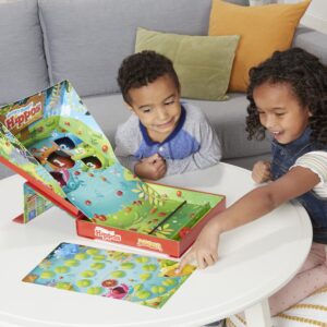 Hasbro Gaming Hungry Hungry Hippos Junior Board Game | 2-in-1 Game for Preschoolers and Kids | Ages 3 and Up | 2 to 4 Players | Counting and Numbers Games