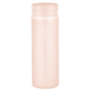 10oz mini water bottle stainless steel thermos small flask - insulated vacuum, leak proof, keeps drinks hot/cold - ideal for coffee, tea, water - pink