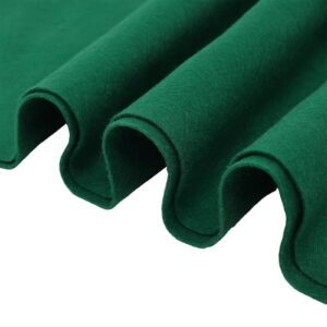 haofeijh felt fabric 72 * 36 inch wide 1.6mm,fabric sheets soft woven acrylic craft fabric for diy craftwork sewing patchwork,craft felt(green）