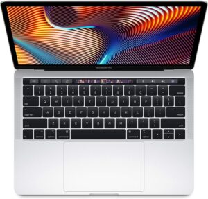 apple 2019 macbook pro with 1.7ghz intel core i7 (13 inch, 8gb ram, 256gb ssd) silver (renewed)